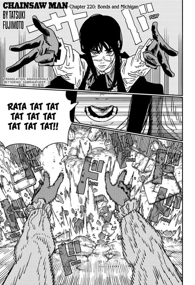 Chainsaw Man Manga Chapter 220: Bonds and Michigan