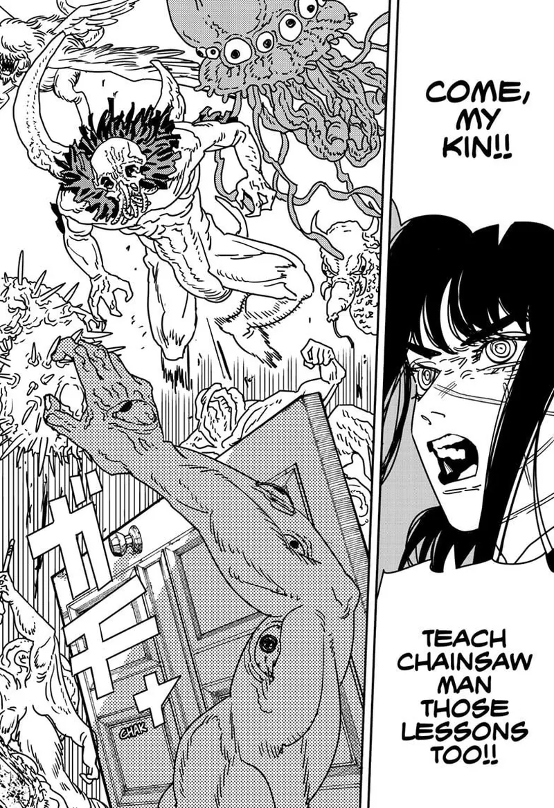 Chainsaw Man Manga Chapter 220: Bonds and Michigan